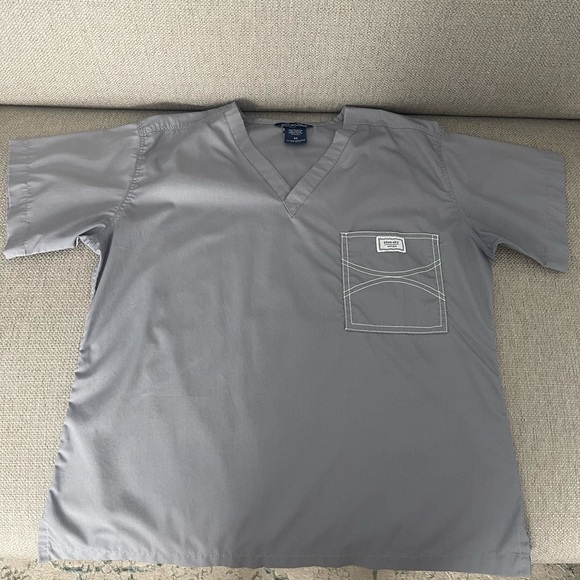 Blue Sky | Tops | Blue Sky Classic Shelby Scrub Top Color Slate Grey Sz ...